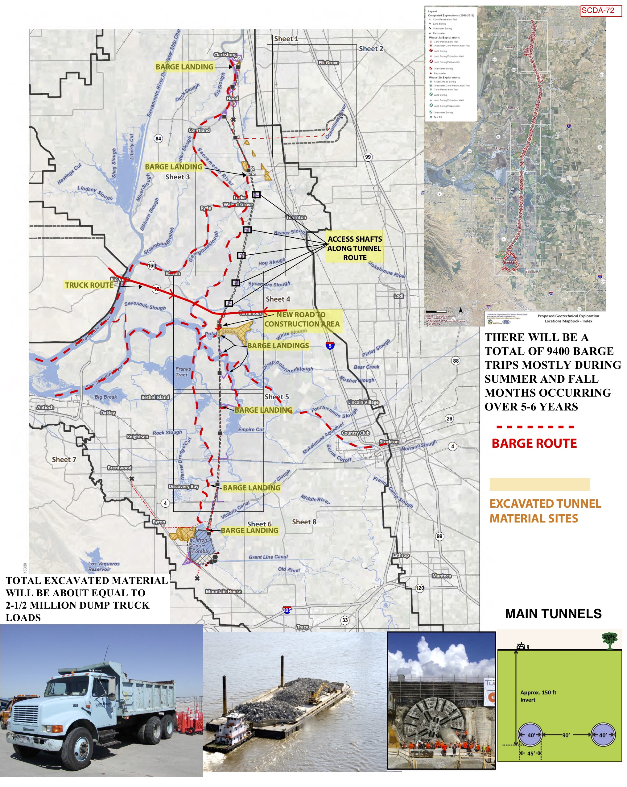 One barge is bad enough! What will tunnel construction do? | Save the ...